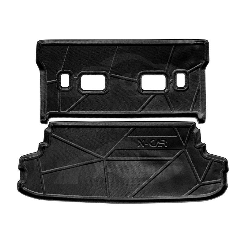 Boot Liners for Mitsubishi Pajero 2006-2022 All Weather Heavy Duty ...