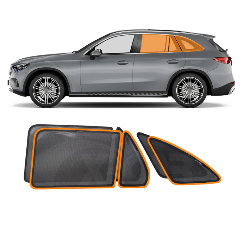 Port Rear Window Sun Shade for Mercedes-Benz GLC 2015-2022 Car Sun ...