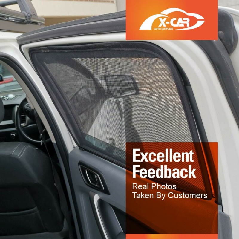 Window Sun Shades for Ford Ranger 2011-2022 Car Custom Rear Windscreen ...