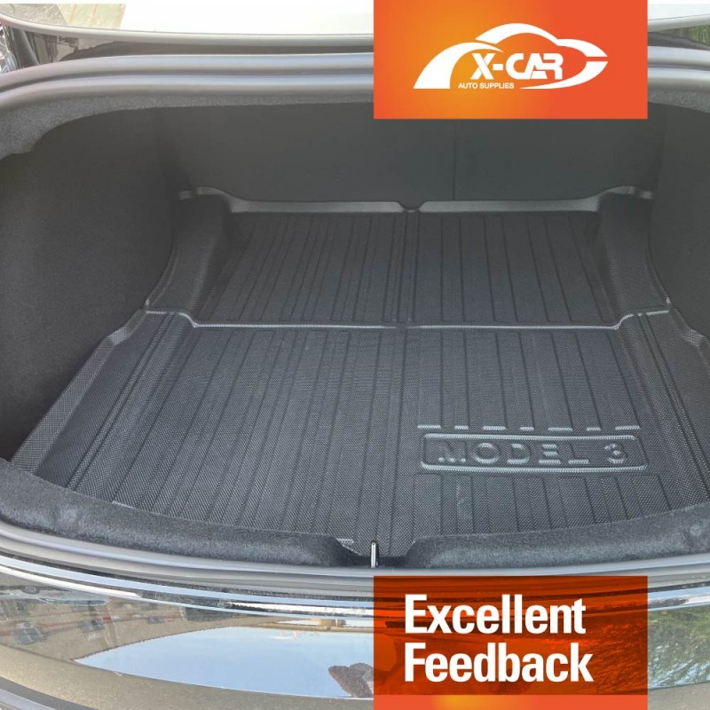 Tesla Model 3 Highland 2023-Onwards All-Weather Front Trunk Rear Boot ...