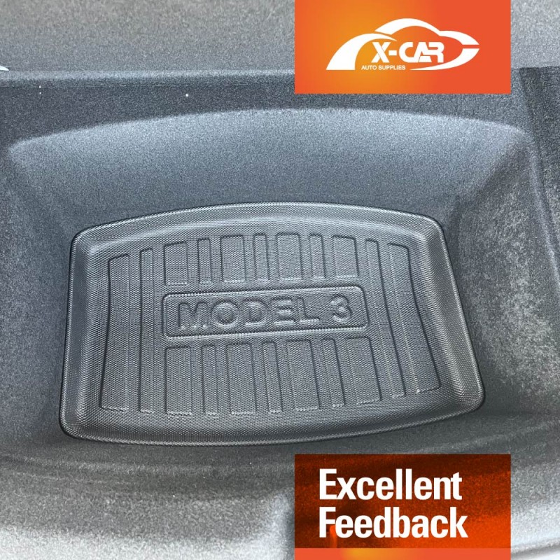 Tesla Model 3 Highland 2023-Onwards All-Weather Front Trunk Rear Boot ...