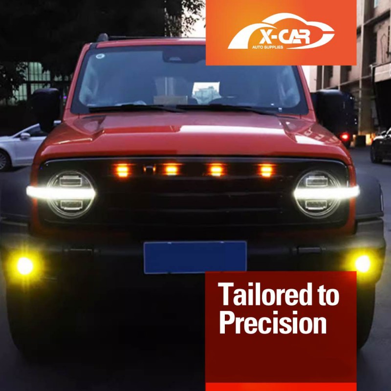 Front Grille LED Lights For GWM Tank 300 Tank300 2023-Onwards Grill ...