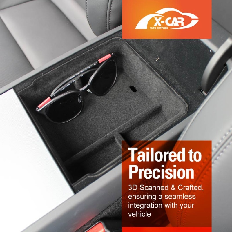 Centre Console Organizer Tray for Tesla Model Y Juniper 2025-Onwards ...