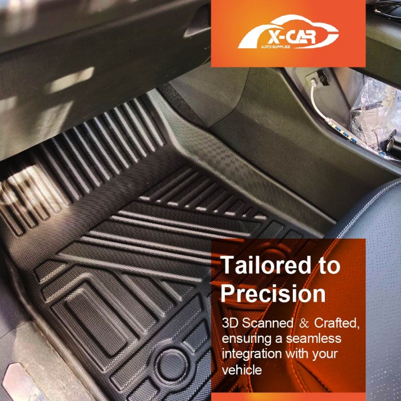 3D Floor Mats Boot Liner for GWM Haval H6/H6 GT 2021-Onwards All ...