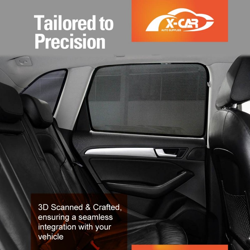 Port Window Sun Shade for Audi Q5 SQ5 MK1 2009-2016 Car Sun Blind Mesh ...