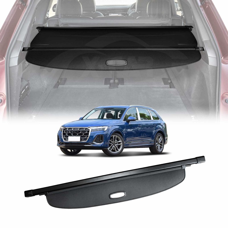 Retractable Cargo Cover for Audi Q7 SQ7 2015-Onwards Rear Rack ...