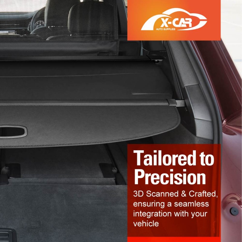 Retractable Cargo Cover for Audi Q7 SQ7 2015-Onwards Rear Rack ...