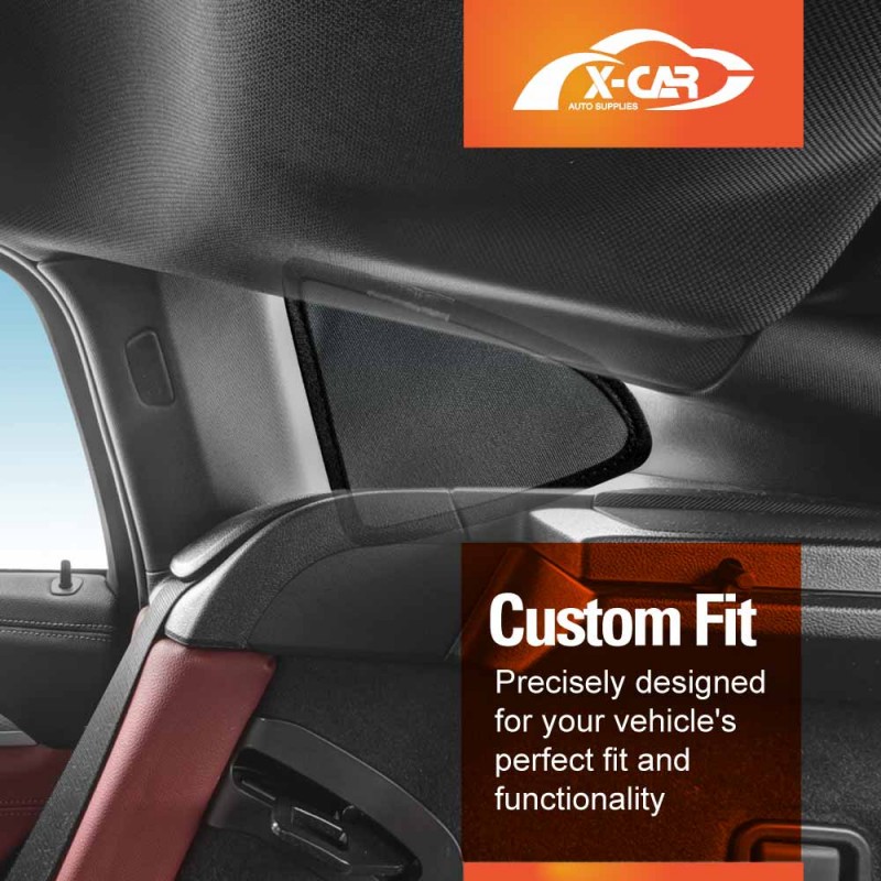Rear Window Sun Shade for BMW X4 G2 2018-2025 Car Sun Blind Mesh