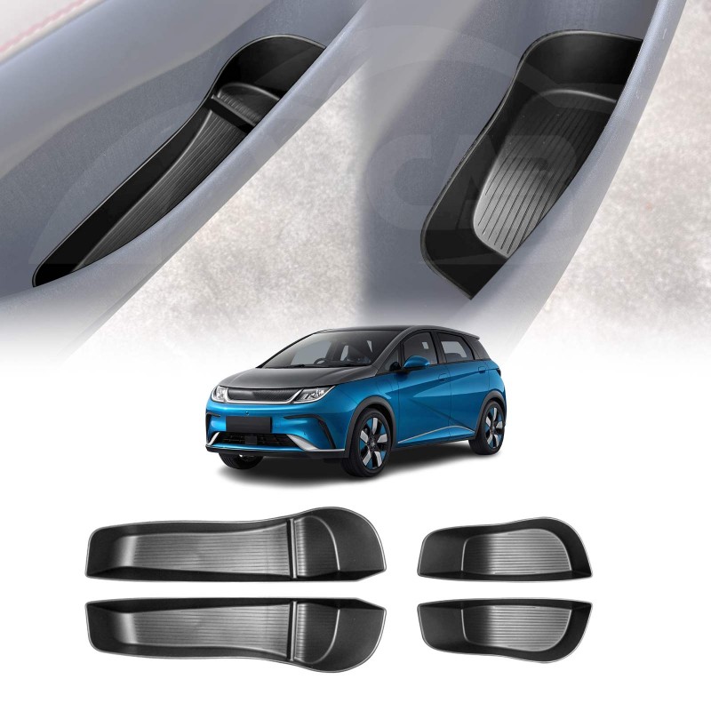 Car Door Side Storage Box Tray for BYD Dolphin 2023-2025 Organizer ...