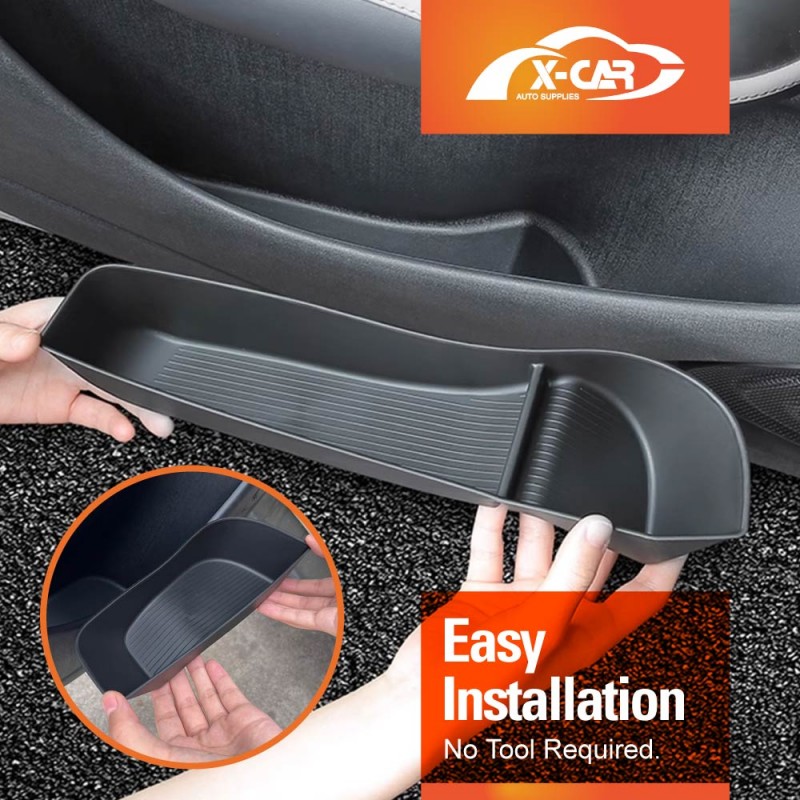 Car Door Side Storage Box Tray for BYD Dolphin 2023-2025 Organizer ...