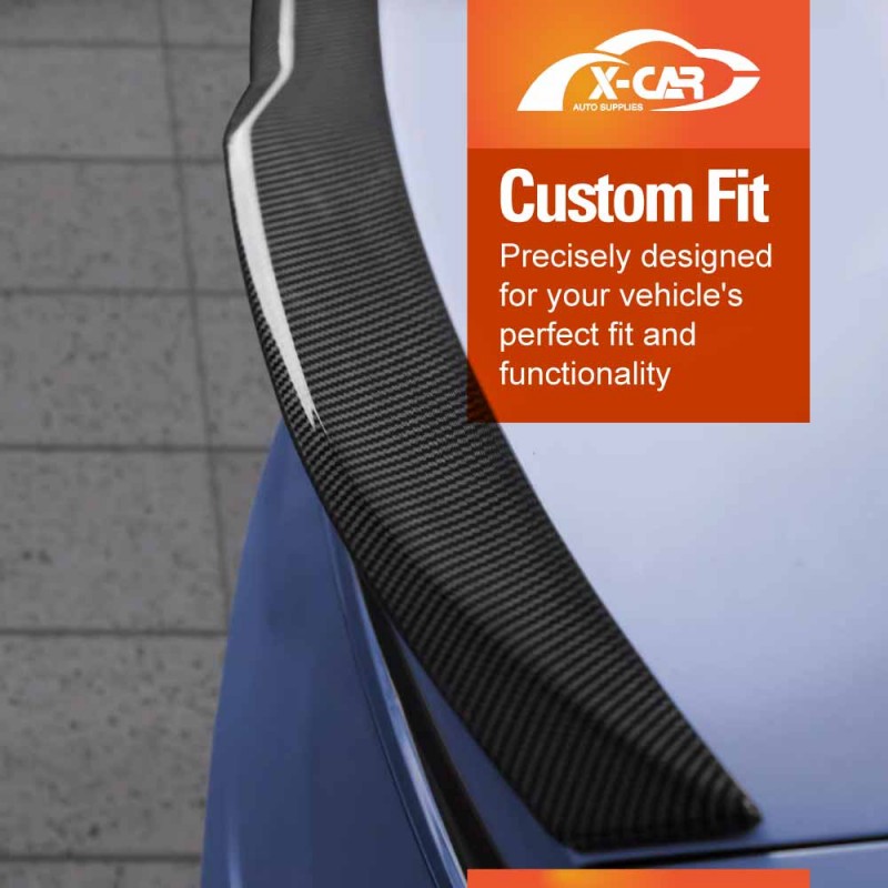Sporty Carbon Fiber Style Spoiler for BYD Seal 2023-Onwards Rear Trunk ...