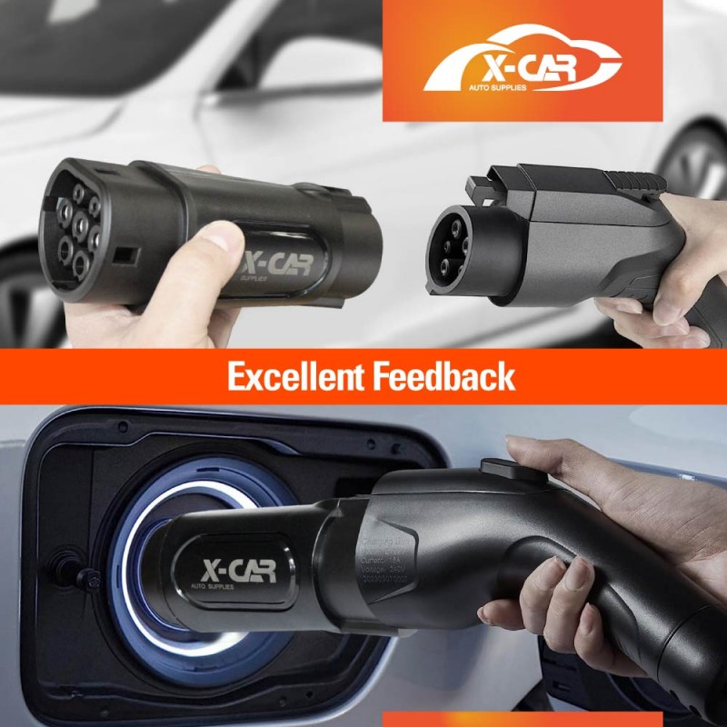 Tesla Model Y Juniper Charging Adapter Type 1 to Type 2 Connector SAE J ...