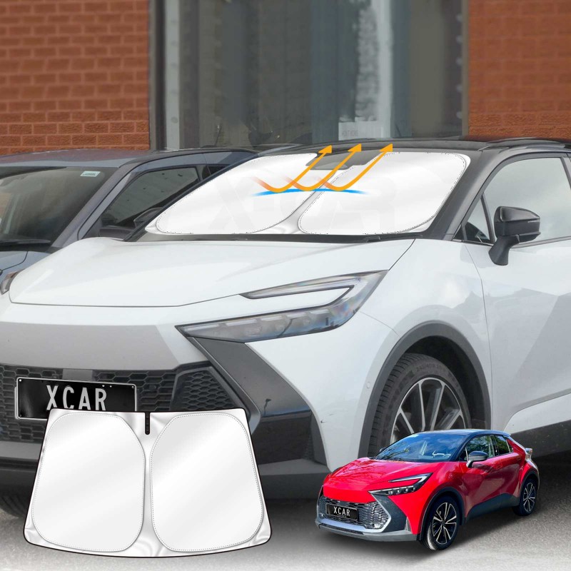 WindScreen Sun Shade for Toyota CHR C-HR 2024-2025 Blocks UV Rays ...