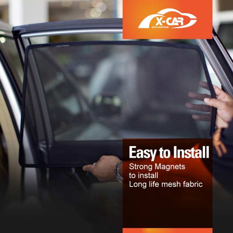 Rear Port Window Sun Shade for Volvo XC90 2015-Onwards Car Sun Blind ...