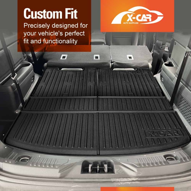 Boot Liners Set for Ford Everest 2022-Onwards All Weather Heavy Duty ...