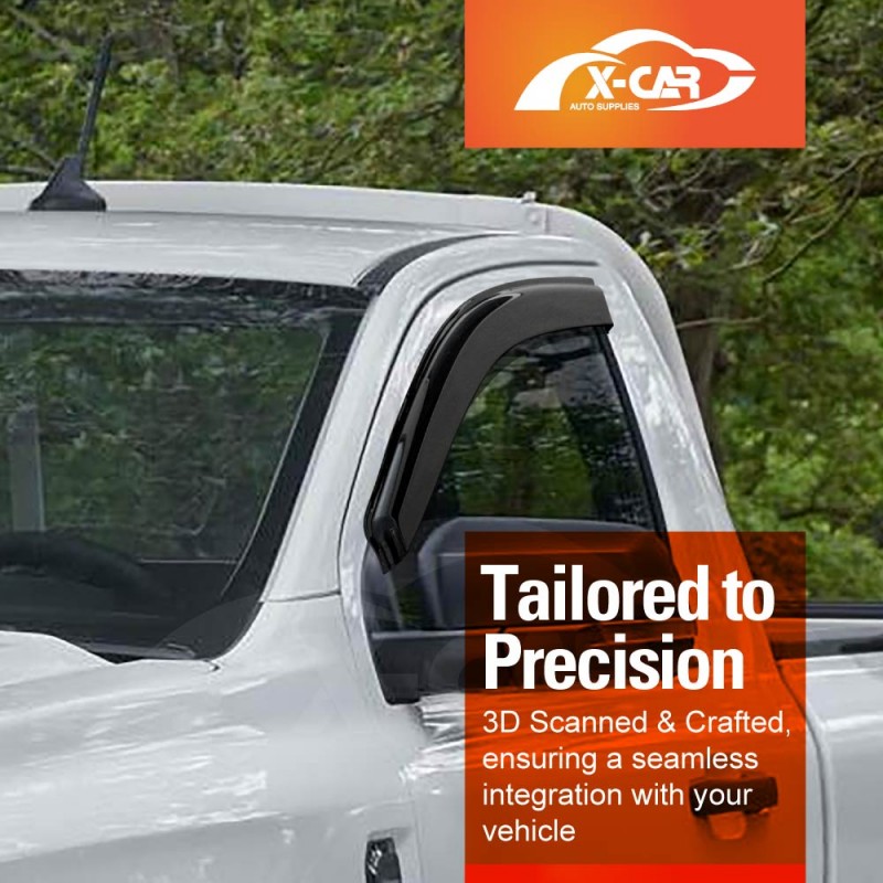Weathershields for Ford Next-Gen Ranger Single Cab 2022-2025 Car ...