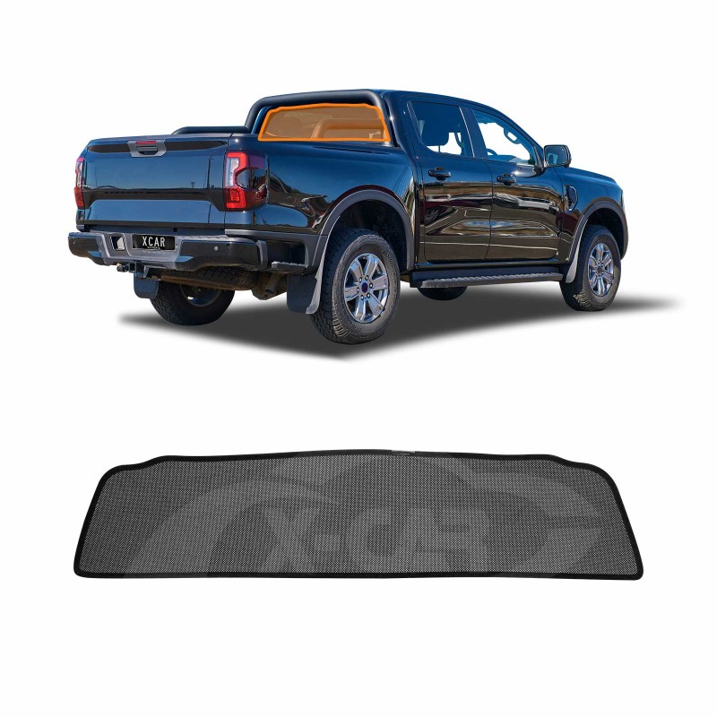 Rear Windscreen Sun Shade for Ford Next-Gen Ranger 2022-2025 Magnetic ...