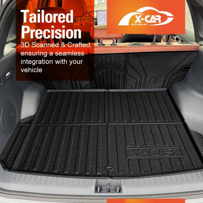 3D Floor Mats Boot Liner Set for Geely EX5 2025-Onwards All Weather ...