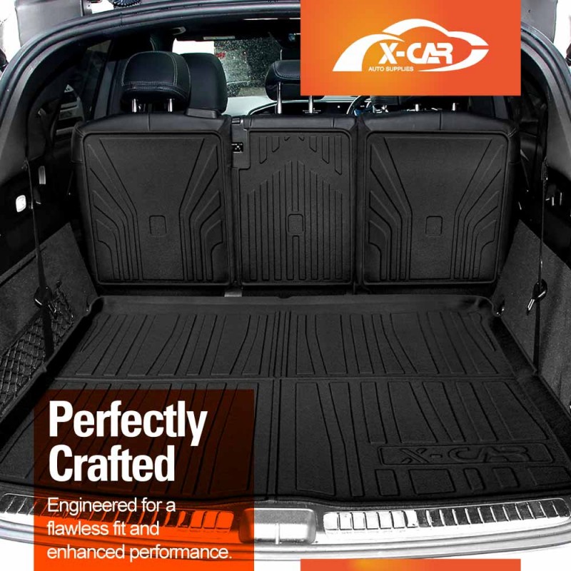 Boot Liner Back Seat Protector for Mercedes-Benz GLE 7 Seater 2018 ...