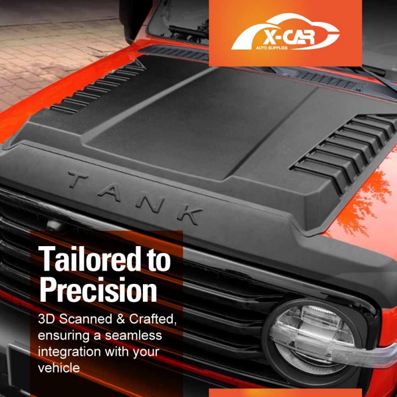 Scoop Hood Cover With Bonnet Protector for GWM Tank 300 Tank300 2023 ...
