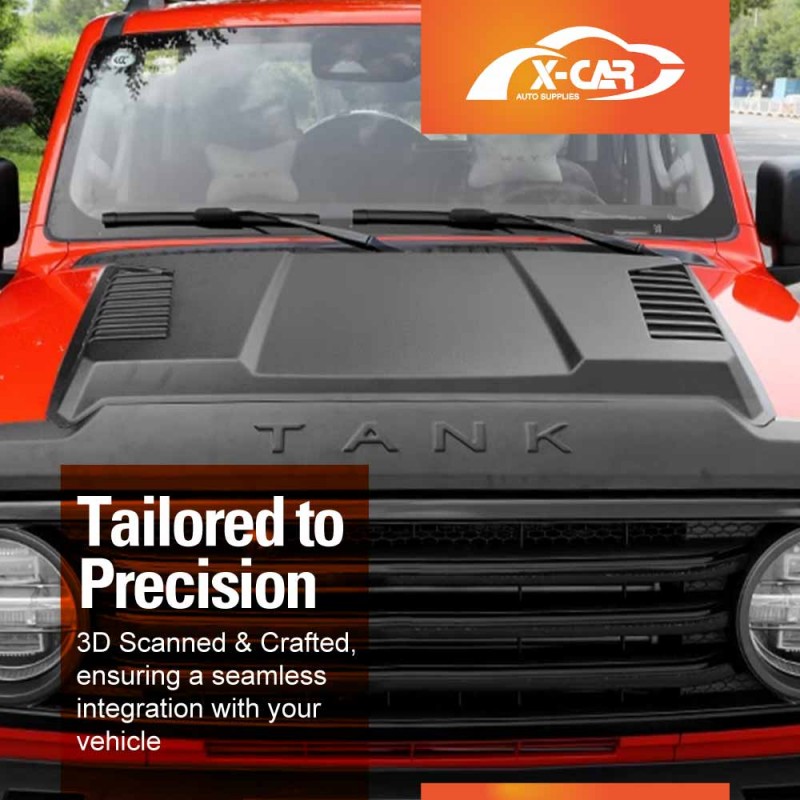 Scoop Hood Cover With Bonnet Protector for GWM Tank 300 Tank300 2023 ...