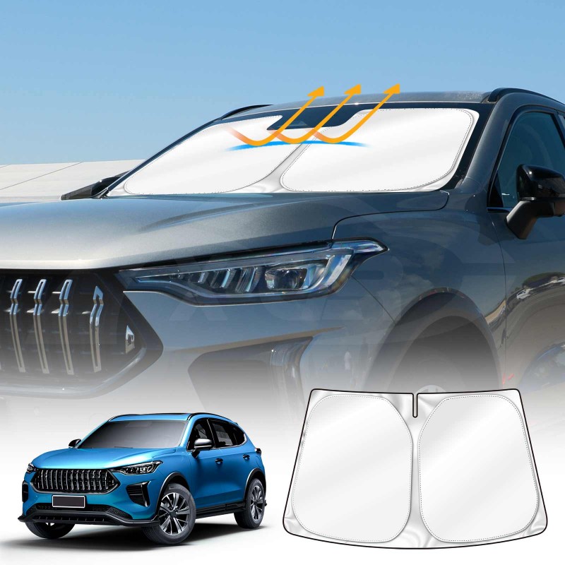 WindScreen Sun Shade for GWM Haval Jolion 2024-Onwards Blocks UV Rays ...