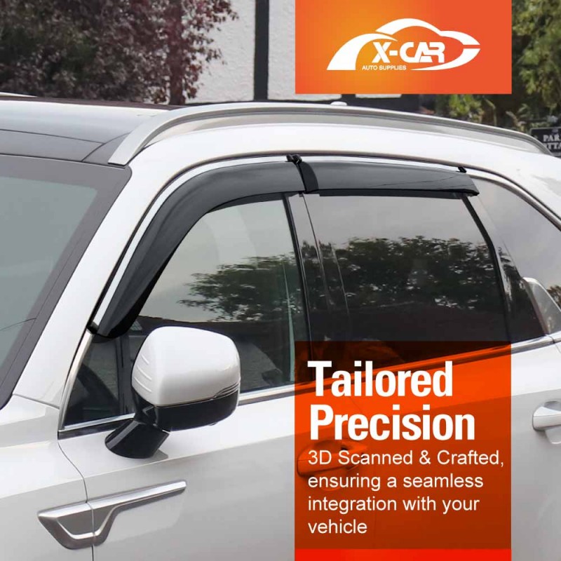Weathershields for Kia Sorento 2020-Onwards Car Weather Shields Wind ...