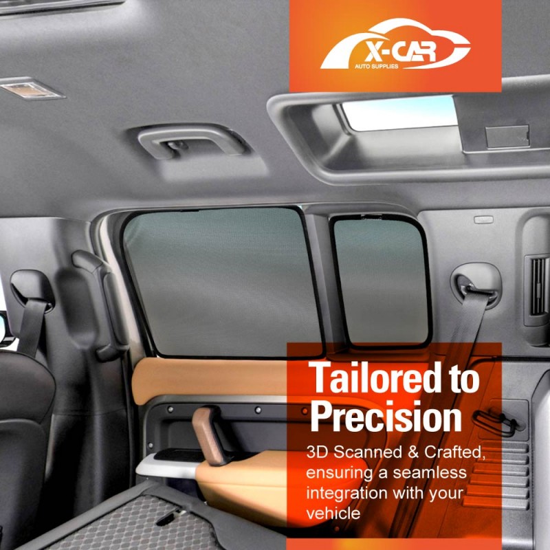 Rear Window Sun Shade for Land Rover Defender 2020-2025 Magnetic Car ...