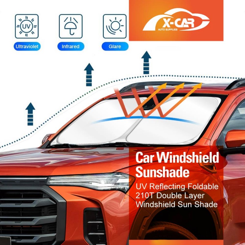 WindScreen Sun Shade for LDV T60 Ute 2017-Onwards Blocks UV Rays ...