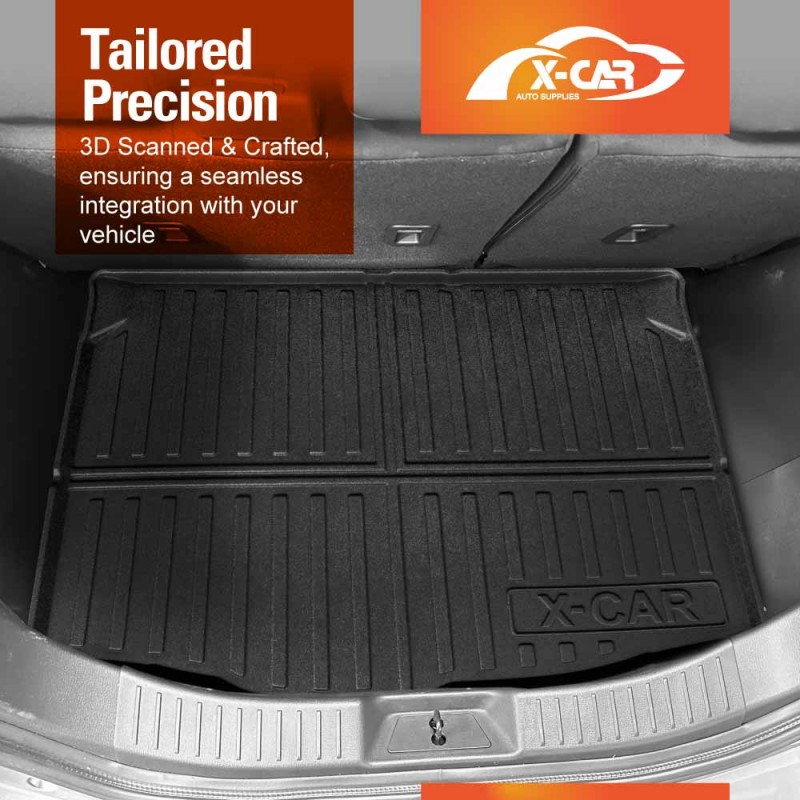 3D Floor Mats Boot Liner Set for Mazda 2 Hatch 2014-2025 DJ Series All ...