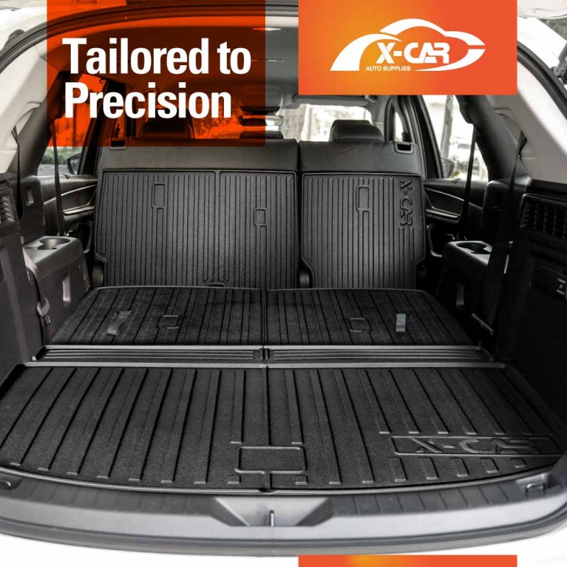 3D Floor Mat Boot Liner Back Seat Protector Full Set for Mazda CX-90 ...