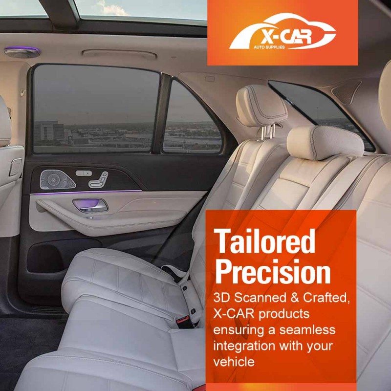 Window Sun Shades for Mercedes-Benz GLE V167 Series 2018-Onwards Car UV ...