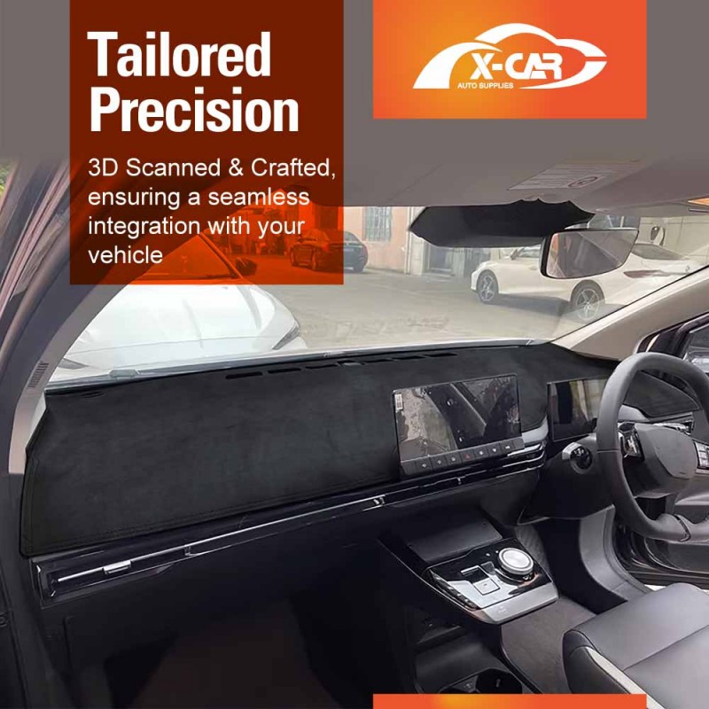 Dash Mat for MG MG4 2023-2025 Non-Slip Microfiber Pad Cover Interior ...