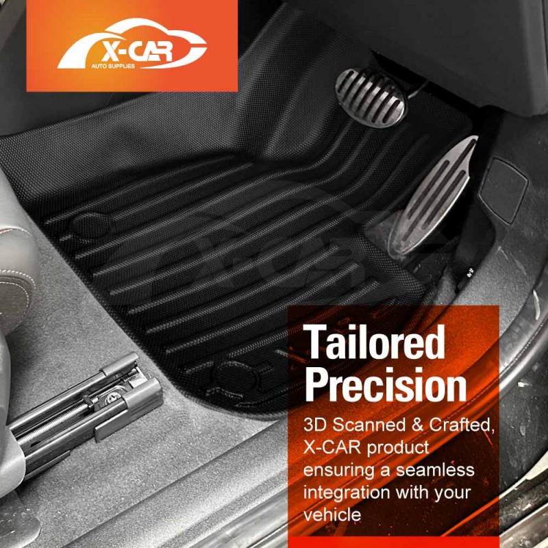 3D Floor Mats Boot Liner Set for MINI Countryman U25 2024-Onwards All ...