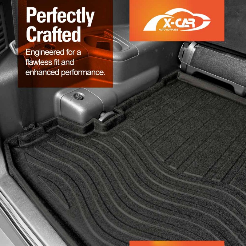 3D Floor Mats Boot Liner for Mitsubishi Pajero 2006-2022 All Weather ...
