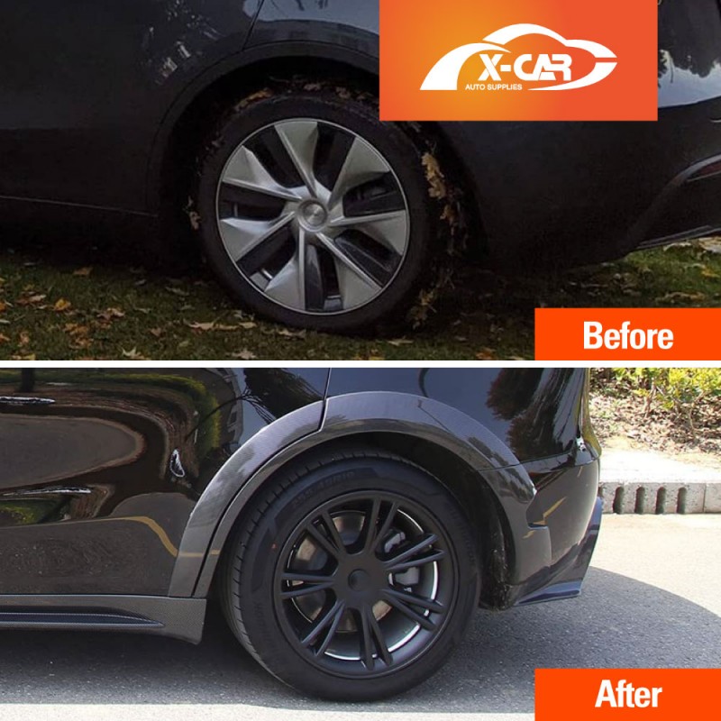 Tesla Model Y 2022-2025 Gemini Wheel Protector Cover Caps 19 Inch Rim ...