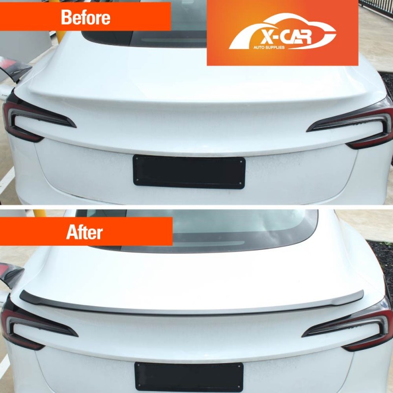 Sporty Matt Black Style Spoiler for Tesla Model 3 Highland 2023-2025 ...