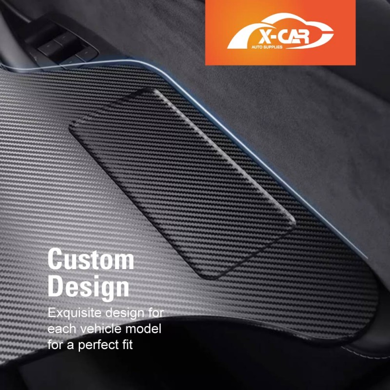 Foldable Table Tray for Tesla Model Y Juniper 2025-Onwards Carbon Fibre ...