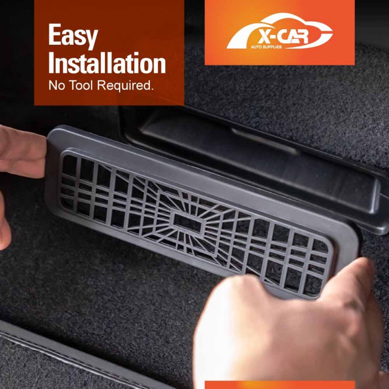 Rear Under Seat Air Conditioning Vent Covers for Tesla Model Y Juniper ...