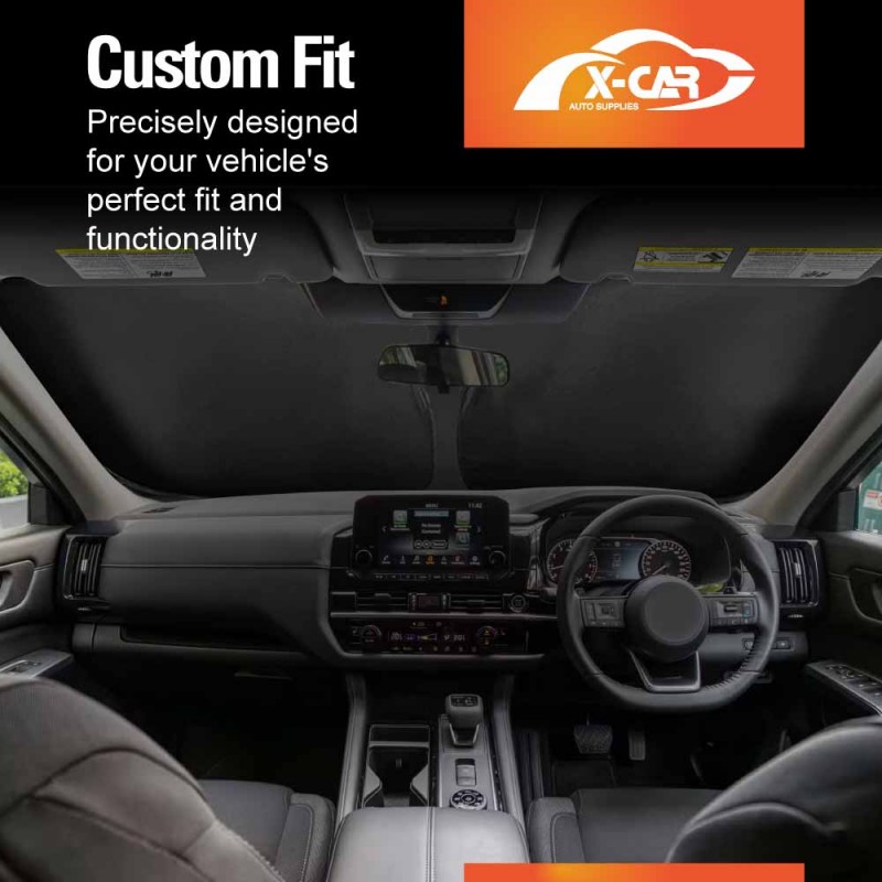 WindScreen Sun Shade for Nissan Pathfinder R53 2022-Onwards Blocks UV ...