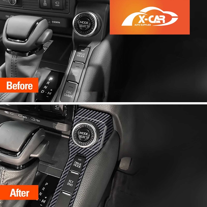 Gear Drive Mode Button Panel Trim for Toyota Prado 250 Series 2024 ...