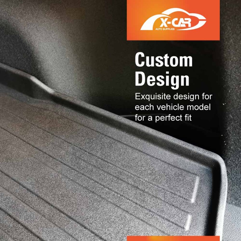 Boot Liner Set for Renault Koleos 2016-2024 All Weather Heavy Duty Car ...