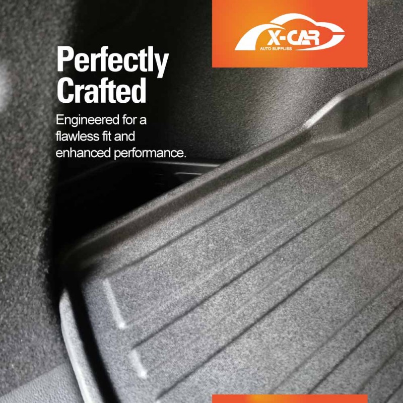 Boot Liner Set for Renault Koleos 2016-Onwards All Weather Heavy Duty ...