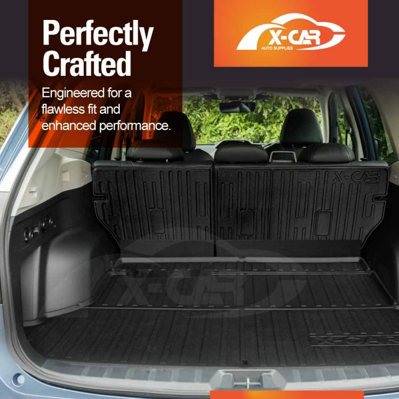 3D Floor Mats Boot Liner for Subaru Forester 5th Gen 2018-2025 With ...