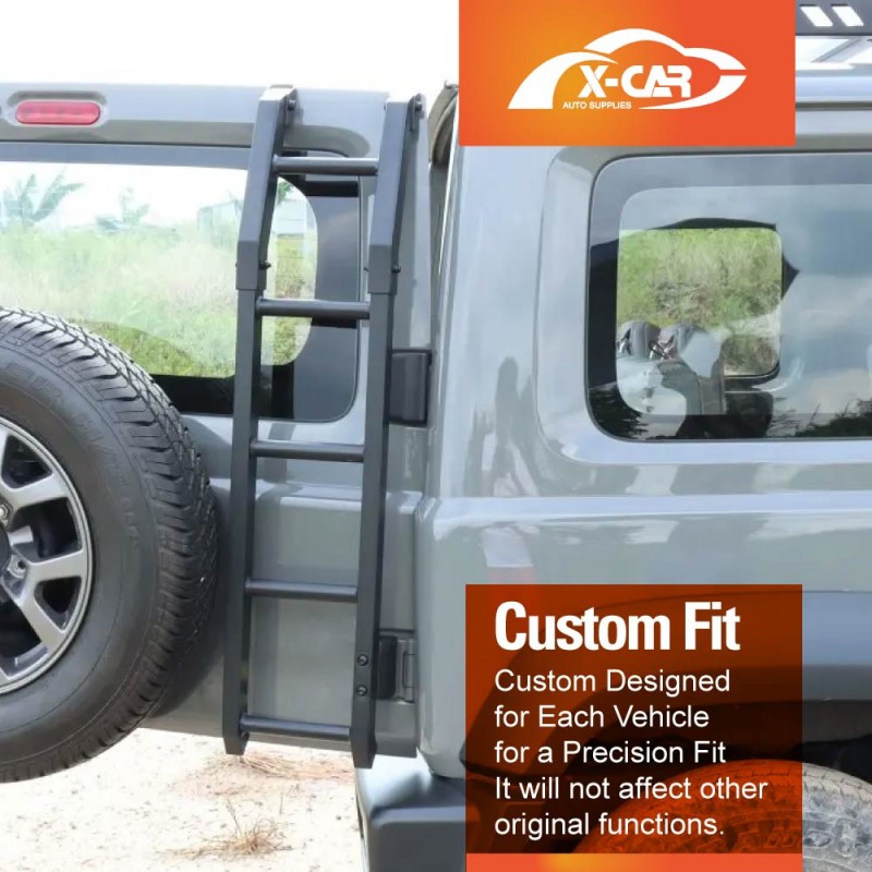 Rear Ladder for Suzuki Jimny 3-Door 2018-Onwards Protective Frame ...