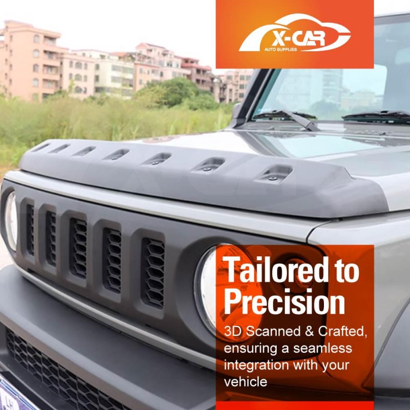 Bonnet Protector for Suzuki Jimny 3-Door 2018-Onwards Hood Guard Trim ...