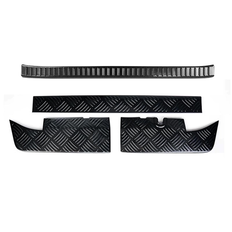 Rear Bumper Guard & Boot Sill Protector Panel for Suzuki Jimny XL 5 ...