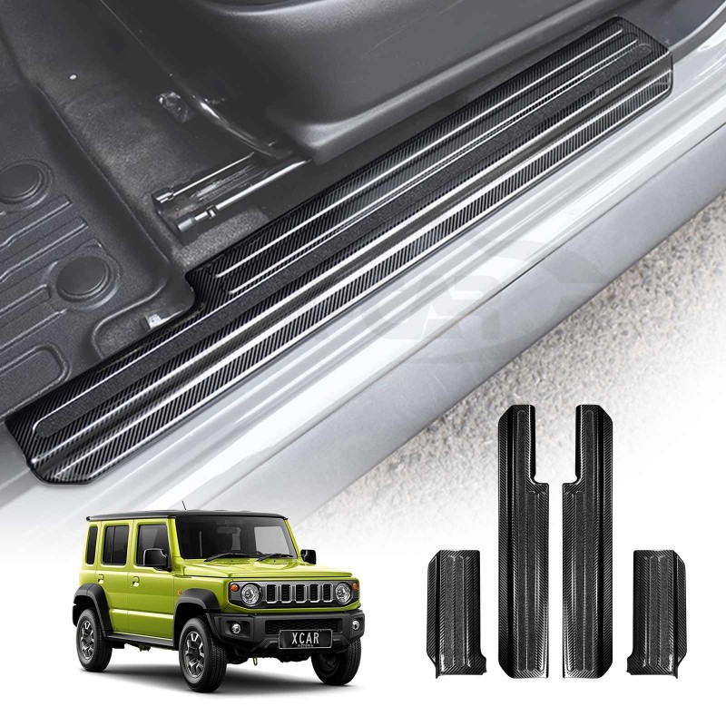 Door Sill Plate Protector Set for Suzuki Jimny XL 5-Door 2023-Onwards ...