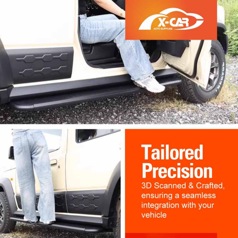 2PCS Side Step Bars for Suzuki Jimny XL 5-Door 2023-Onwards Door Step ...
