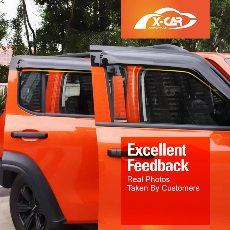 Weathershields for GWM Tank 300 2023-2025 Car Weather Shields Wind ...